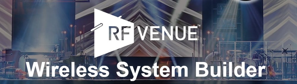 Wireless System Builder by RF Venue